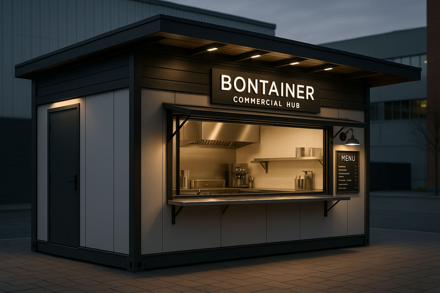 Bontainer Commercial Hub - Modular Portable Commercial Container ...
